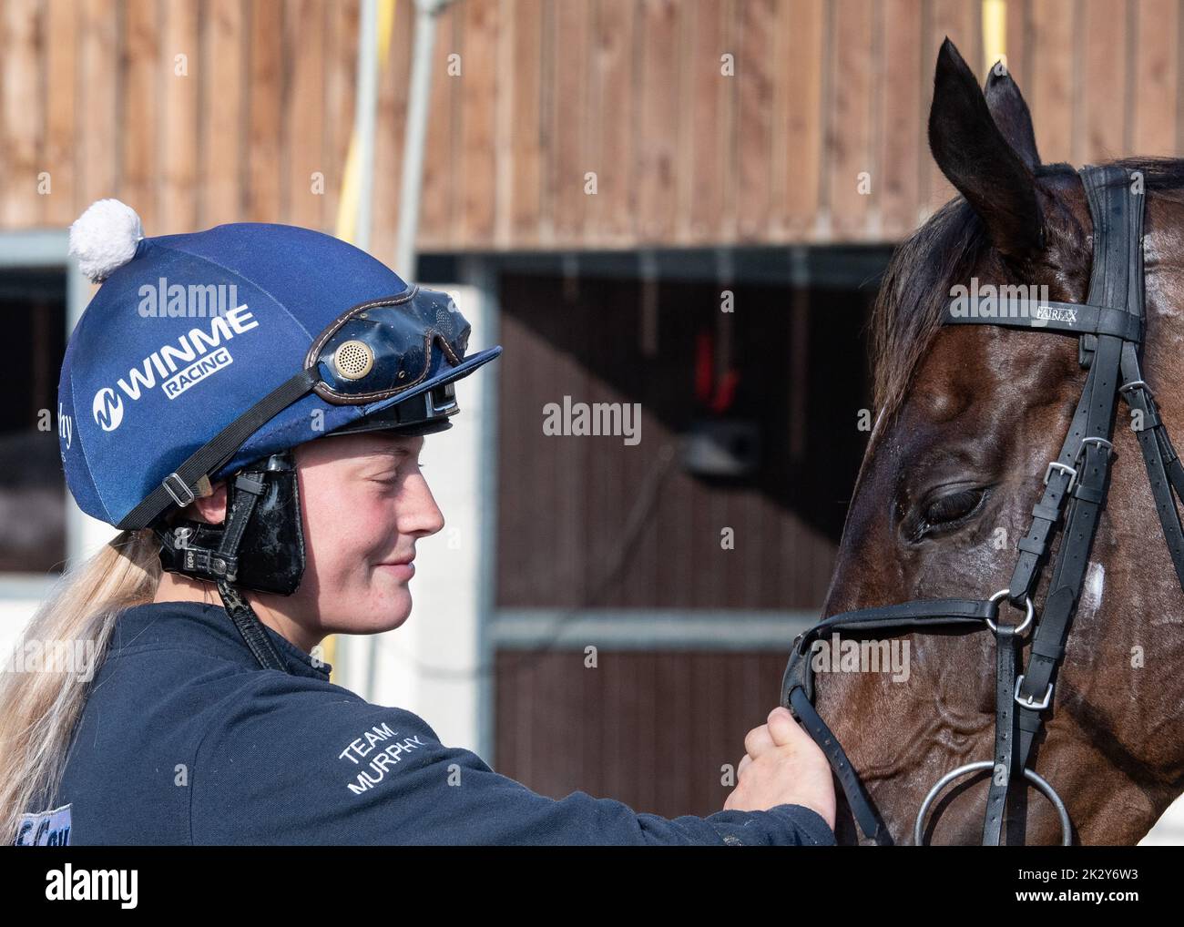 Olly Murphy Racing Stock Photo - Alamy