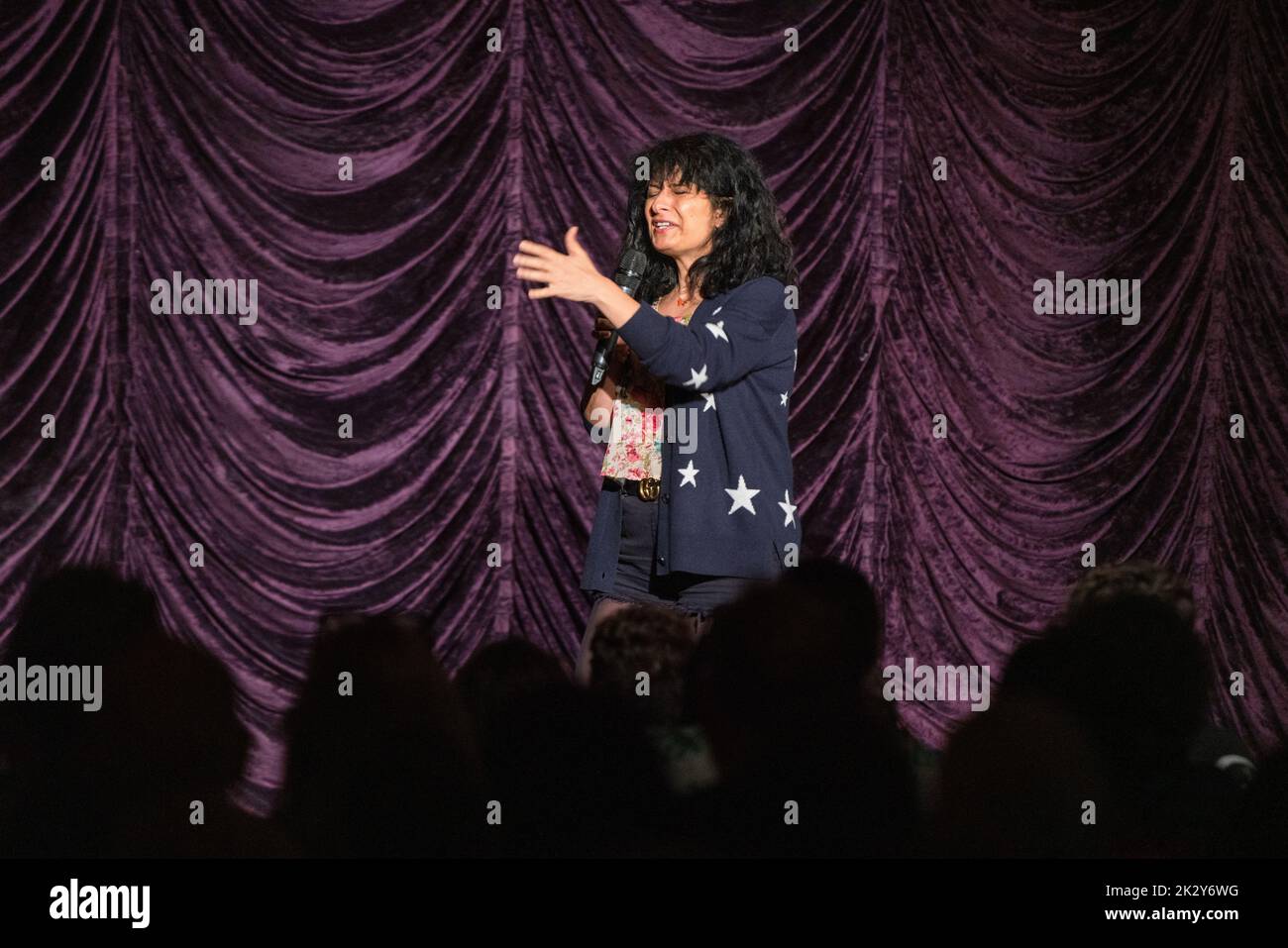 Shappi Shaparak Khorsandi plays the Babbling Tongues Stage at the Green ...