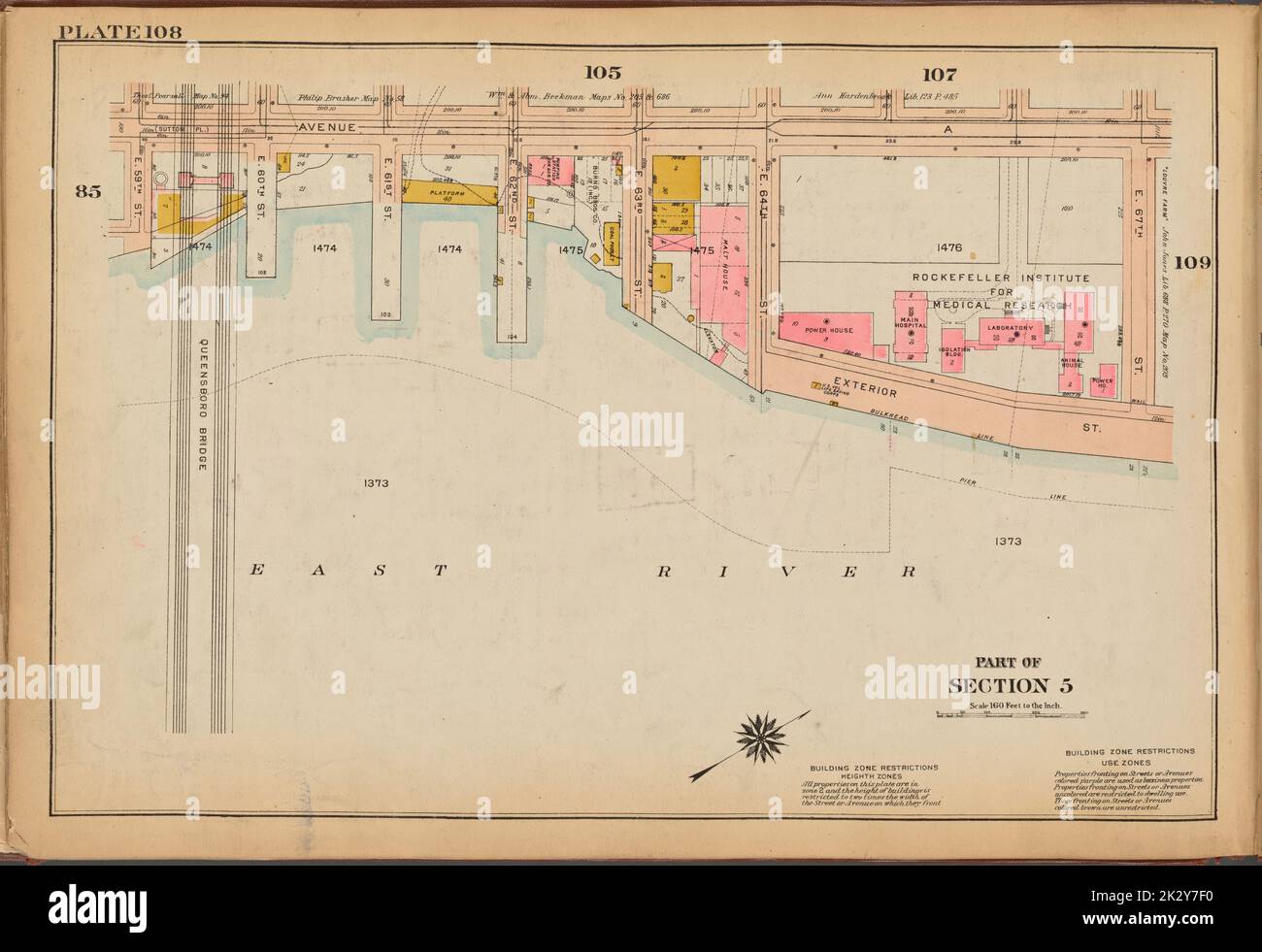 Cartographic, Maps. 1921 - 1923. Lionel Pincus and Princess Firyal Map ...