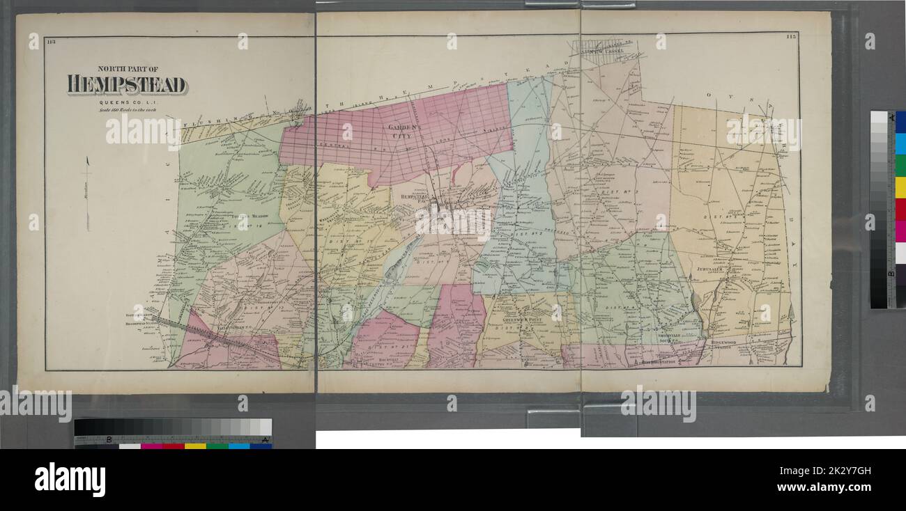 North hempstead map hi-res stock photography and images - Alamy