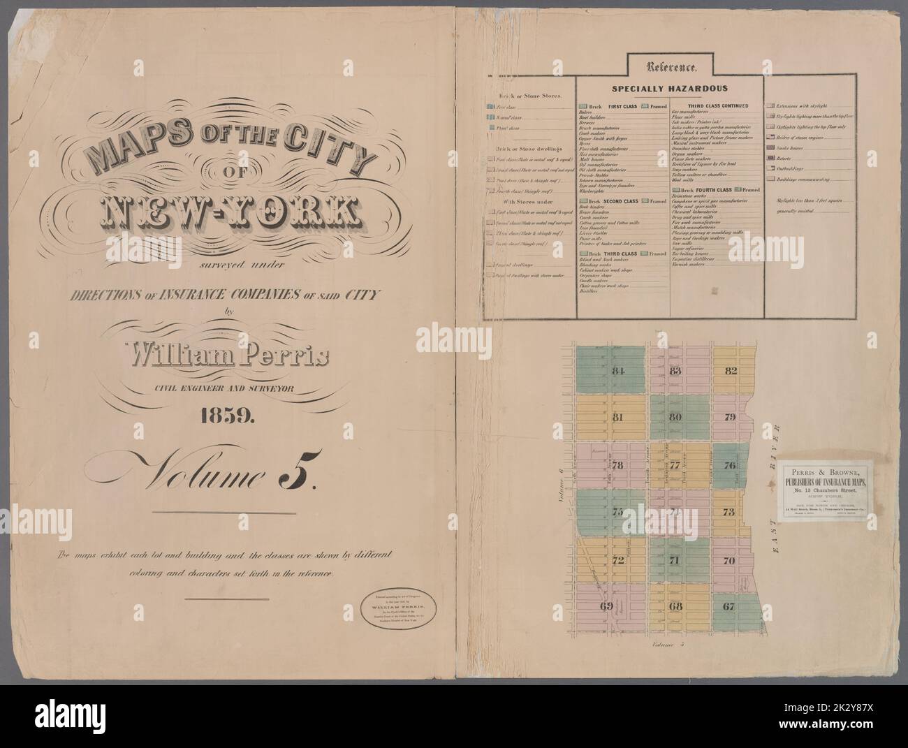 Cartographic, Maps. 1857 - 1862. Lionel Pincus and Princess Firyal Map ...