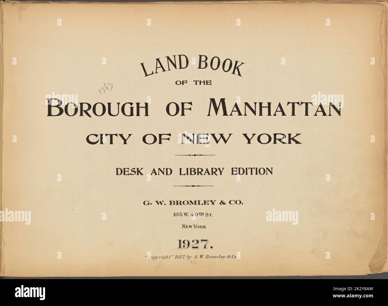 Cartographic, Maps. 1927. Lionel Pincus and Princess Firyal Map ...