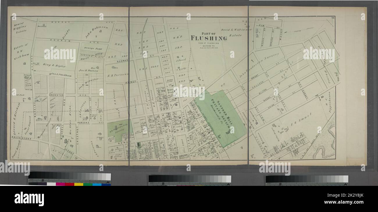 Map of parsons hi-res stock photography and images - Alamy