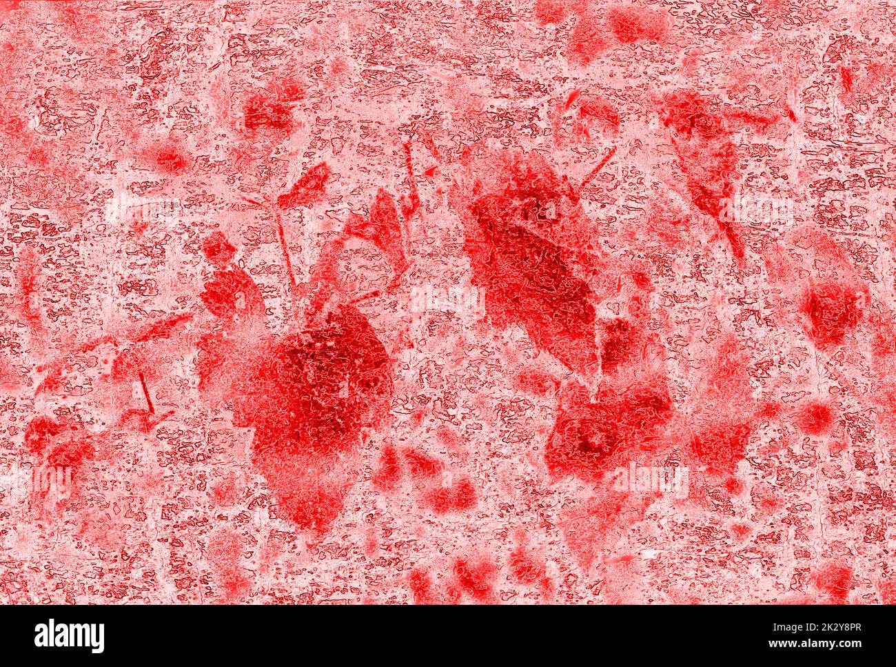 Abstract red background with natural texture and irregular pattern ...