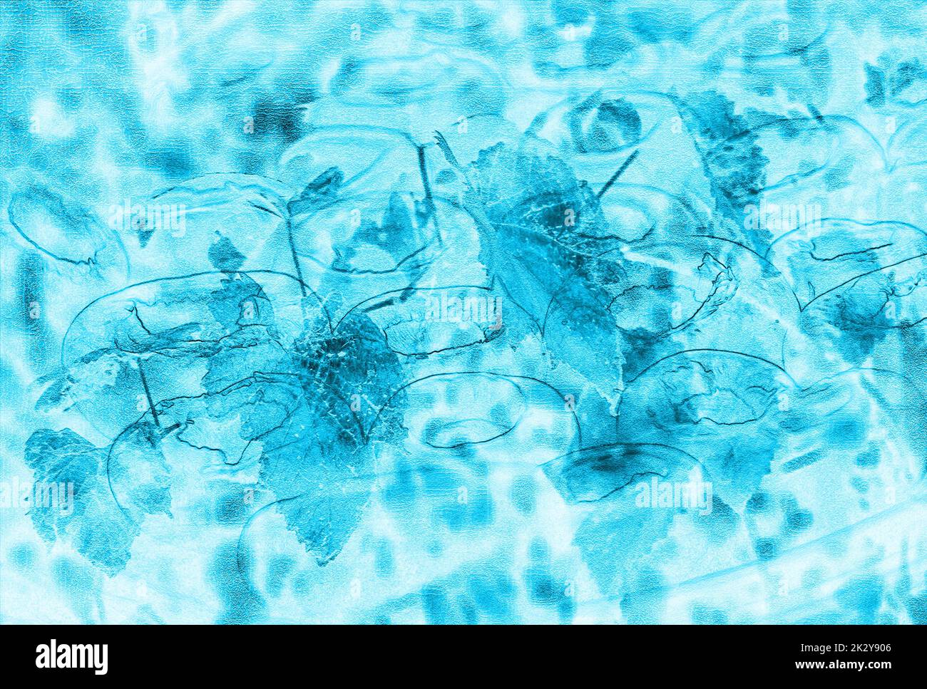 Abstract blue background with natural texture and irregular pattern ...