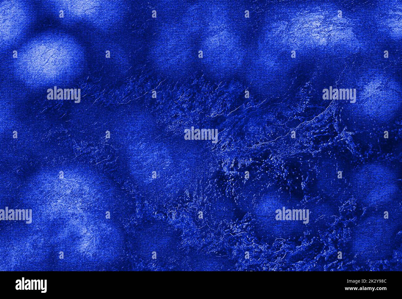 Abstract blue background with natural texture and irregular pattern ...