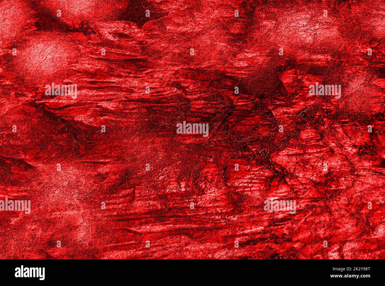 Abstract red background with natural texture and irregular pattern ...