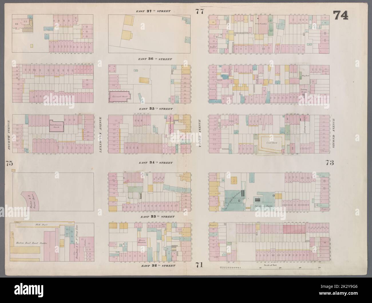 Cartographic, Maps. 1857 - 1862. Lionel Pincus and Princess Firyal Map ...