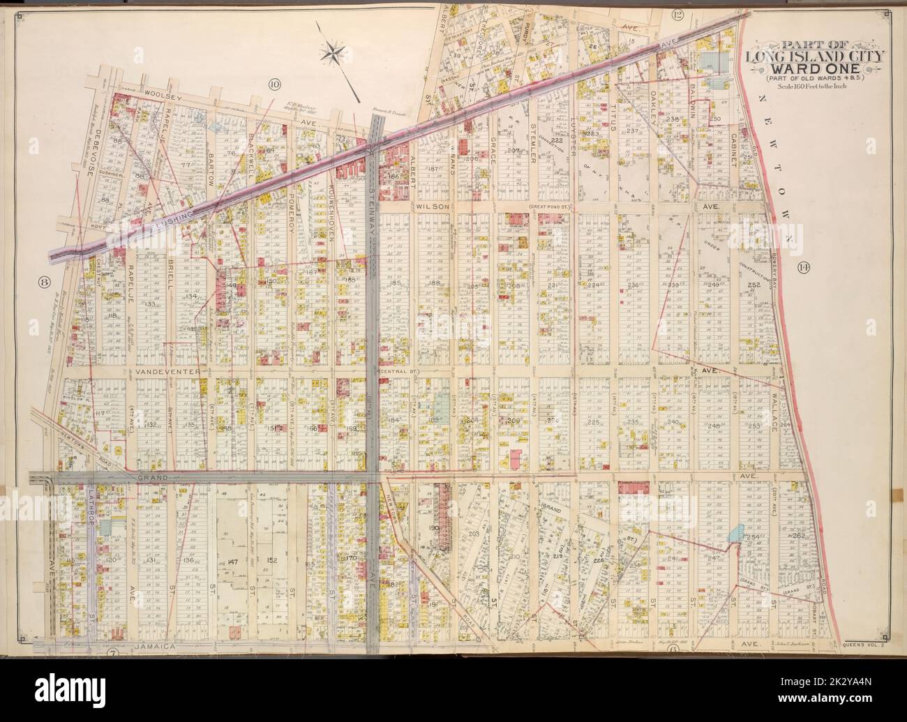 9th ward map hi-res stock photography and images - Alamy