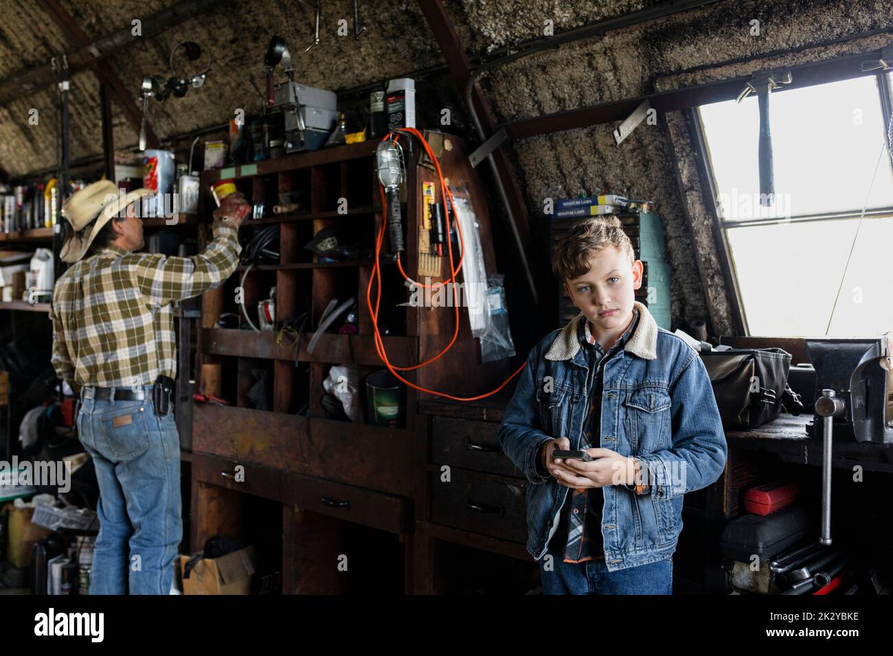 Farmer boy hi-res stock photography and images - Alamy