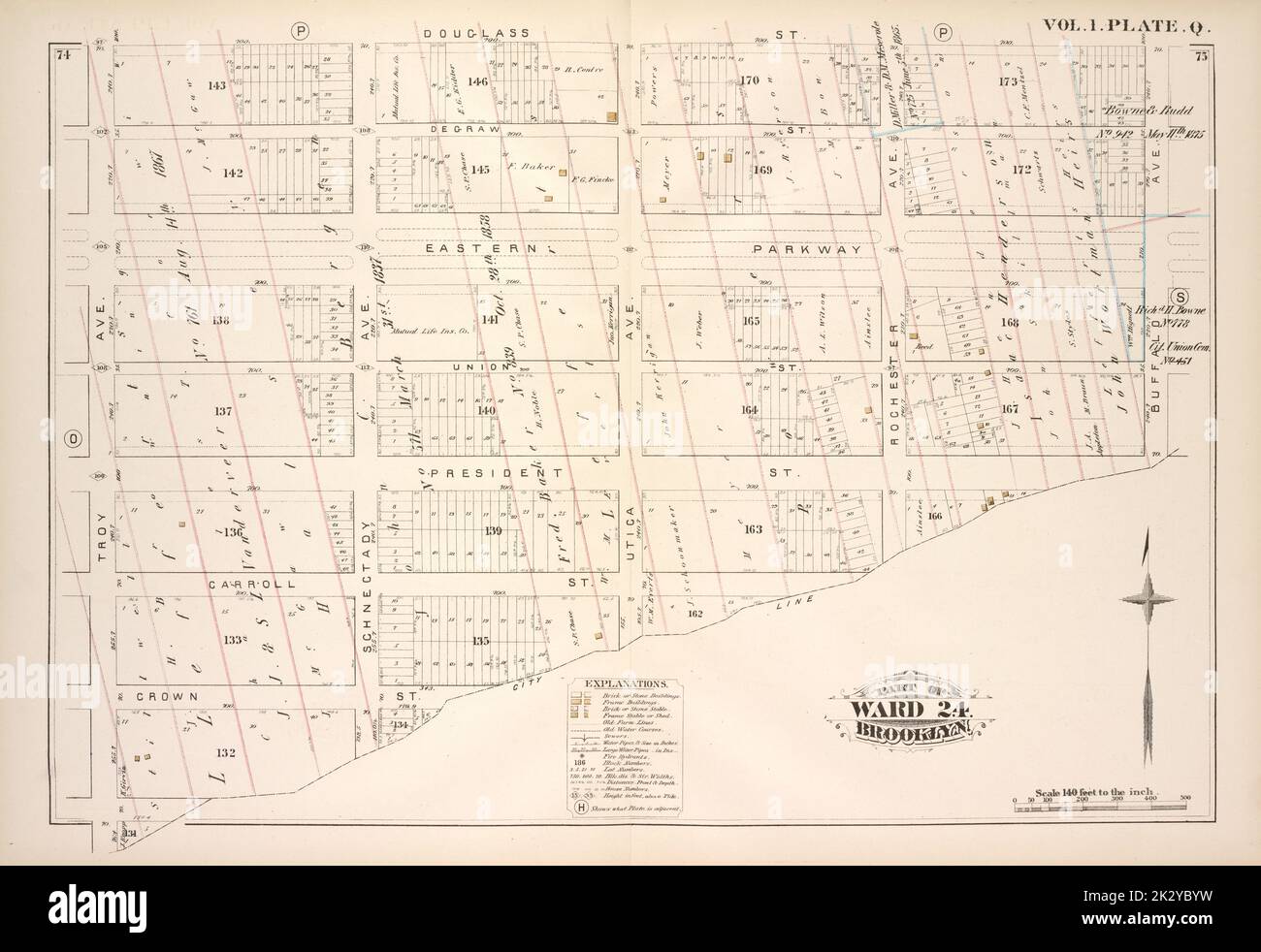 Cartographic, Maps. 1880. Lionel Pincus and Princess Firyal Map ...
