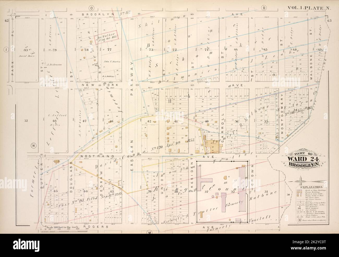 Cartographic, Maps. 1880. Lionel Pincus and Princess Firyal Map ...
