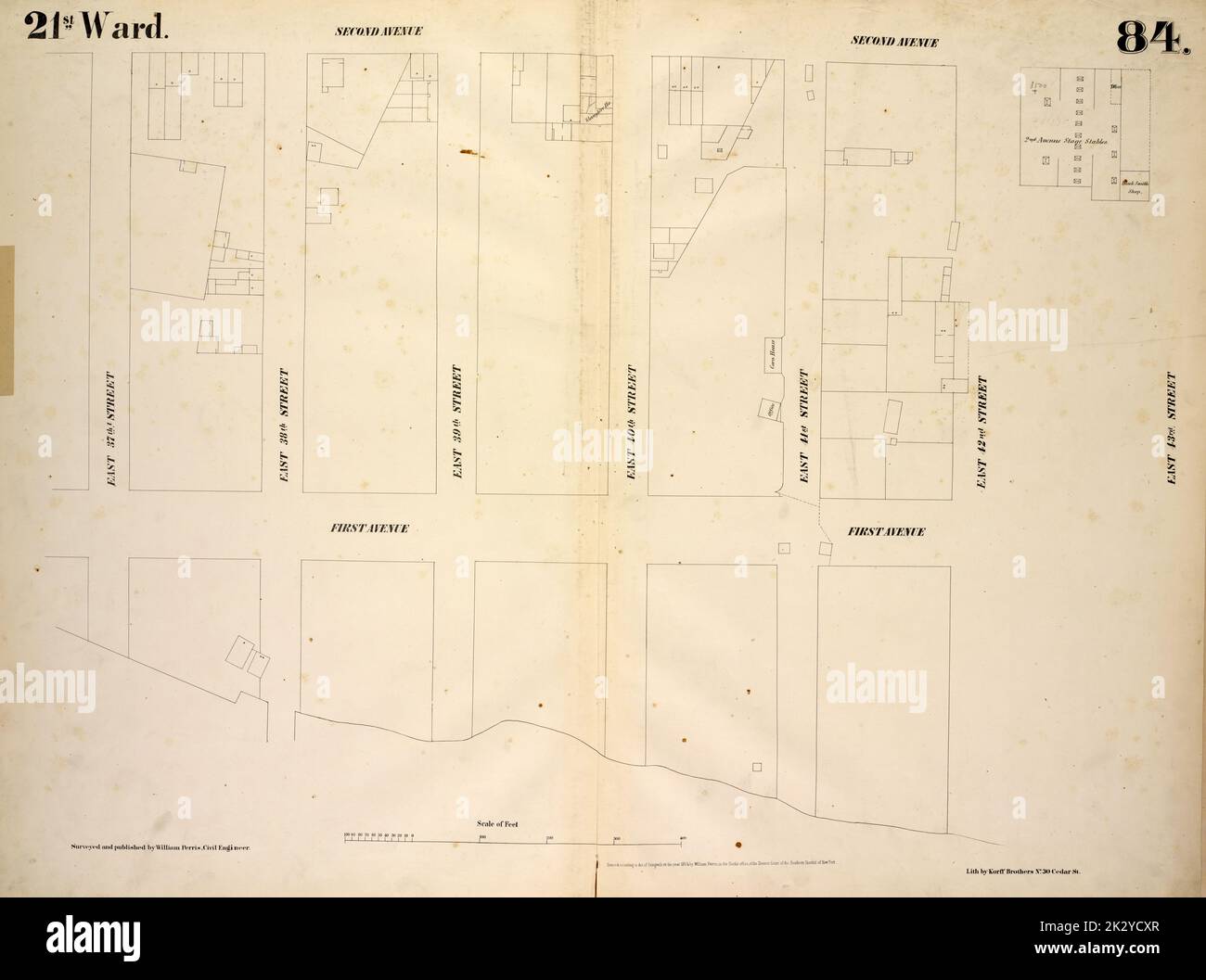 Cartographic, Maps. 1854. Lionel Pincus and Princess Firyal Map ...
