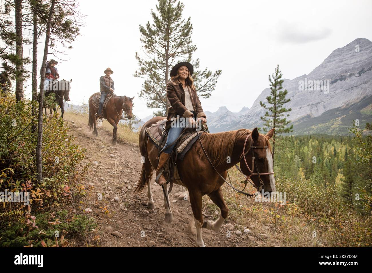 Horseback descend hi-res stock photography and images - Alamy