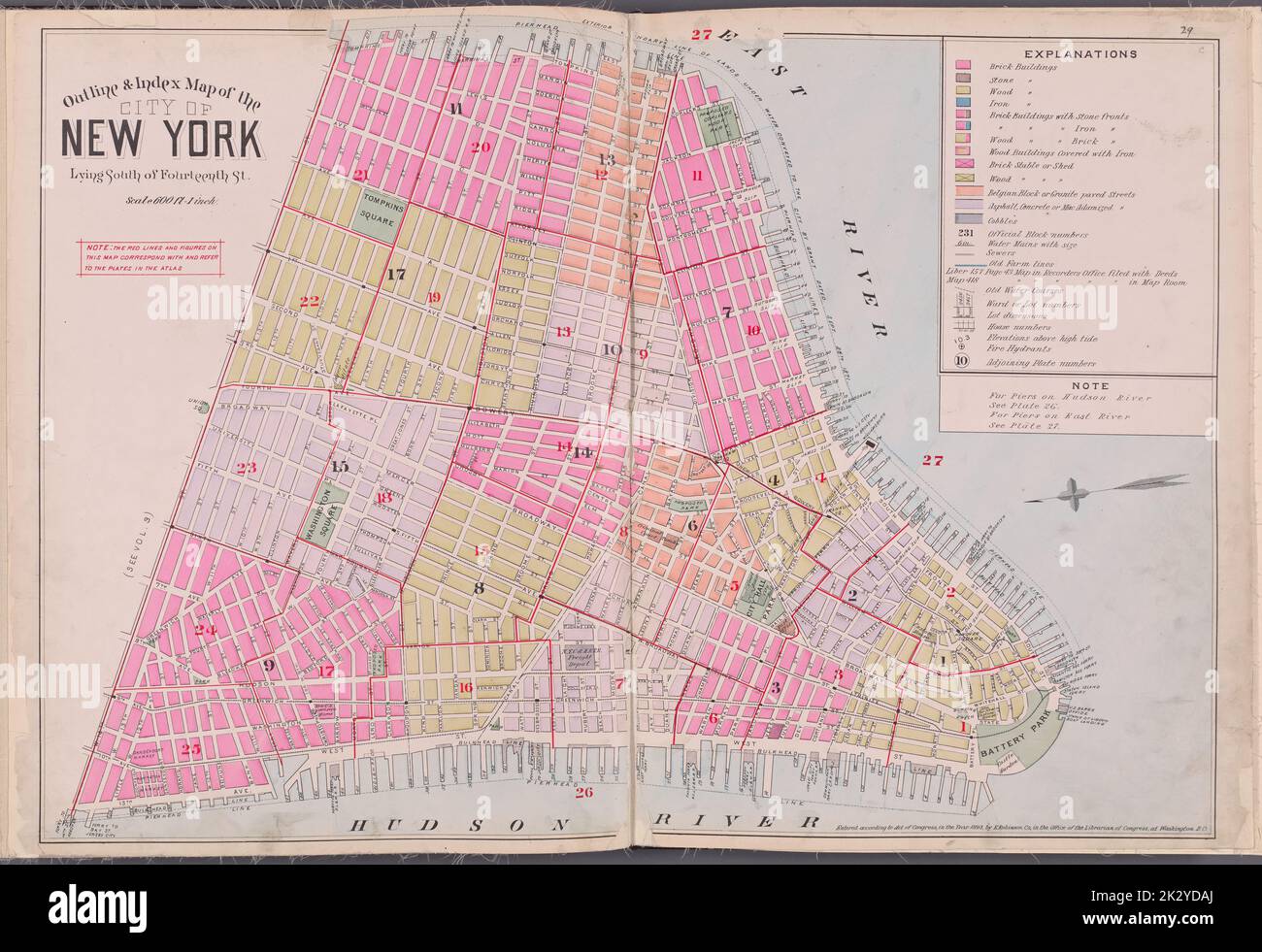 Cartographic, Maps. 1893. Lionel Pincus and Princess Firyal Map ...
