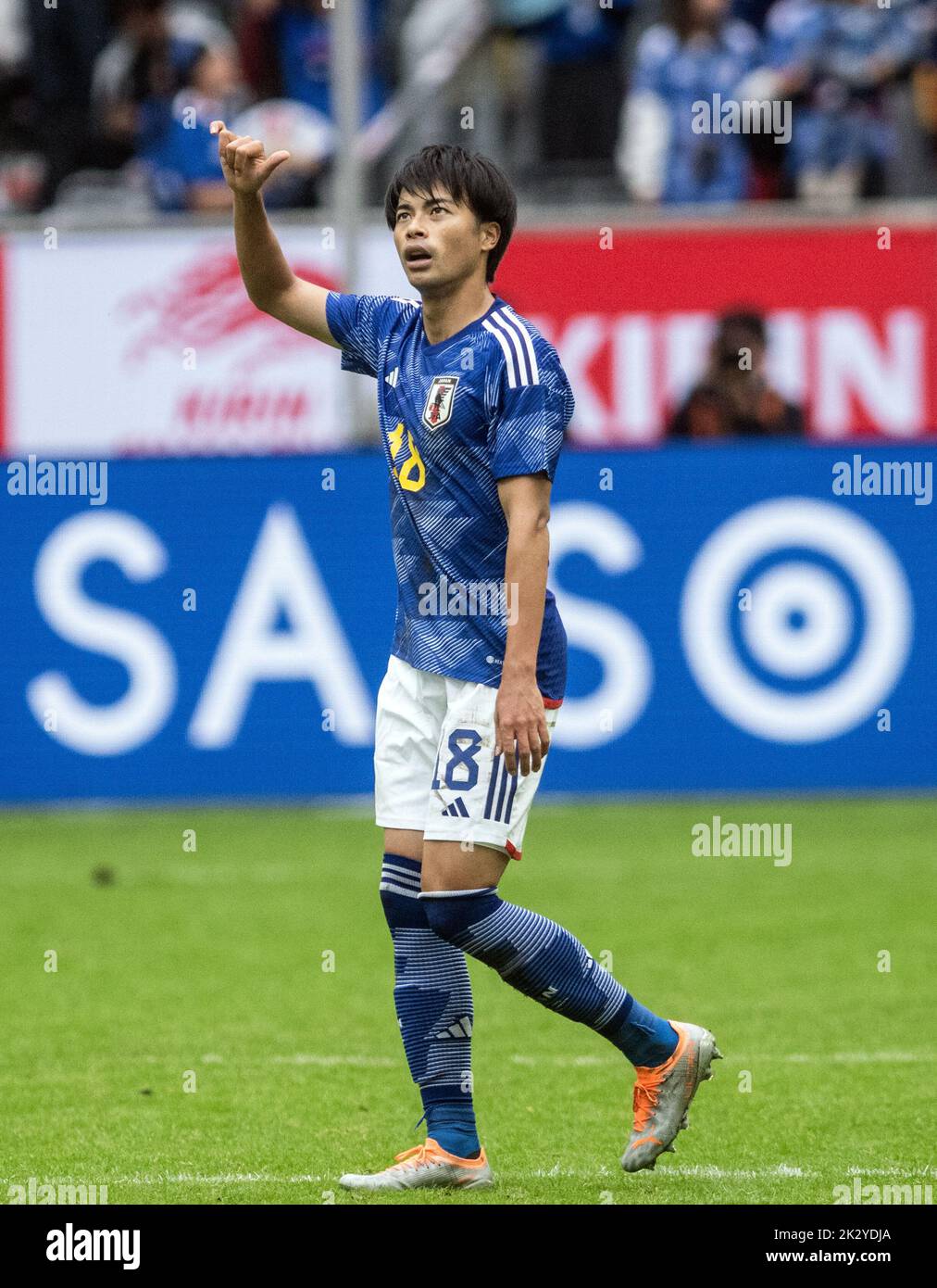 Duesseldorf, Germany. 23rd Sep, 2022. Soccer: Internationals, Japan ...