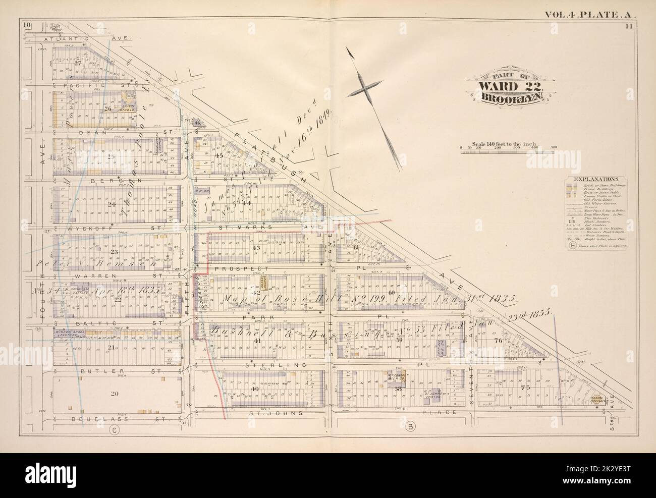 Wyckoff map hi-res stock photography and images - Alamy