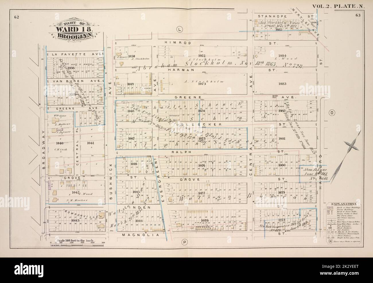 Magnolia map hi-res stock photography and images - Alamy