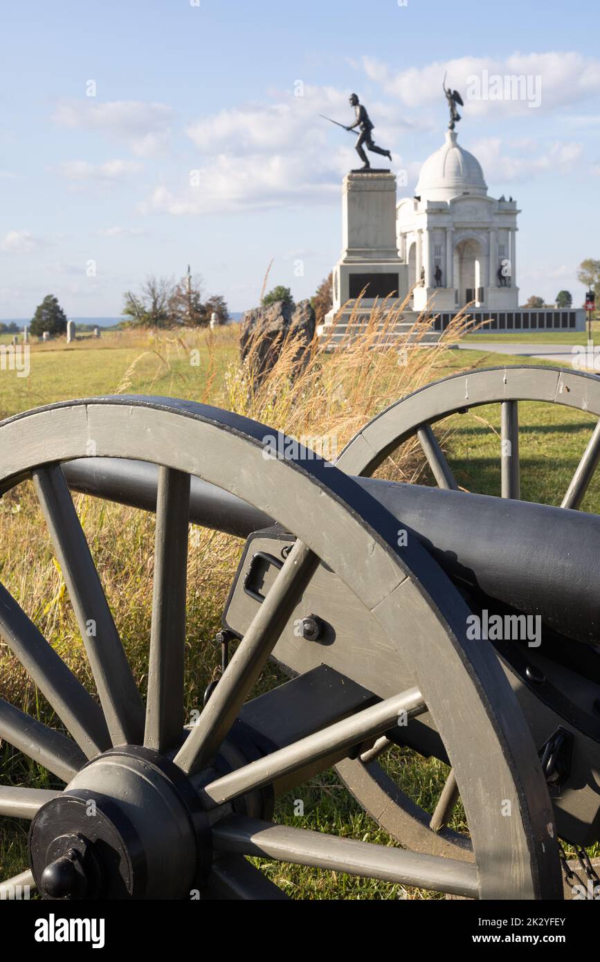 Gettysburg national park hi-res stock photography and images - Alamy