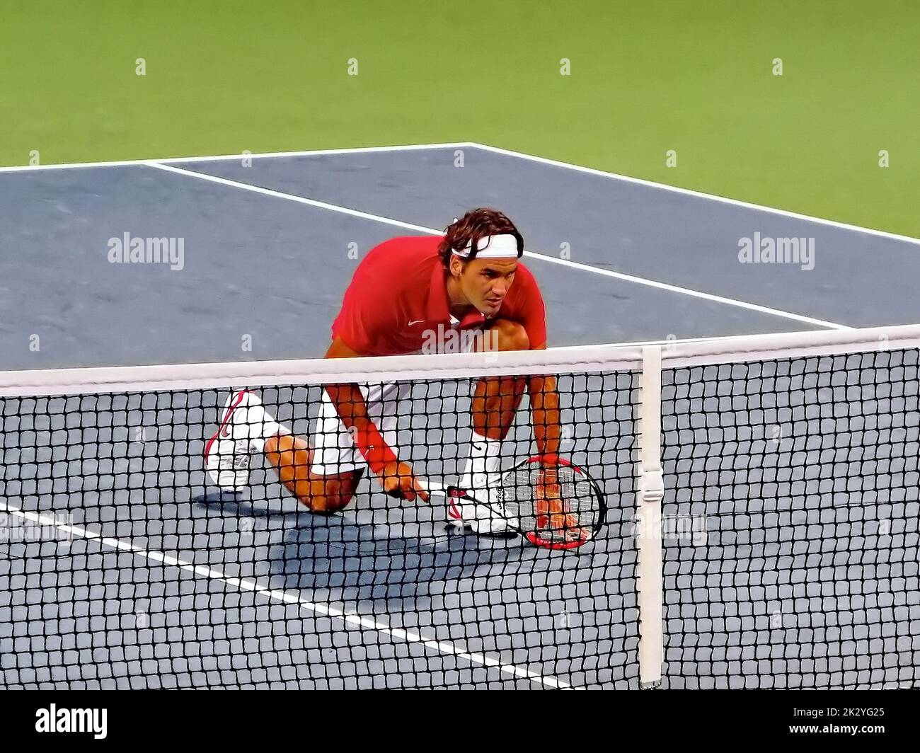 Roger Federer at the 2008 Beijing Olympic Games Stock Photo - Alamy