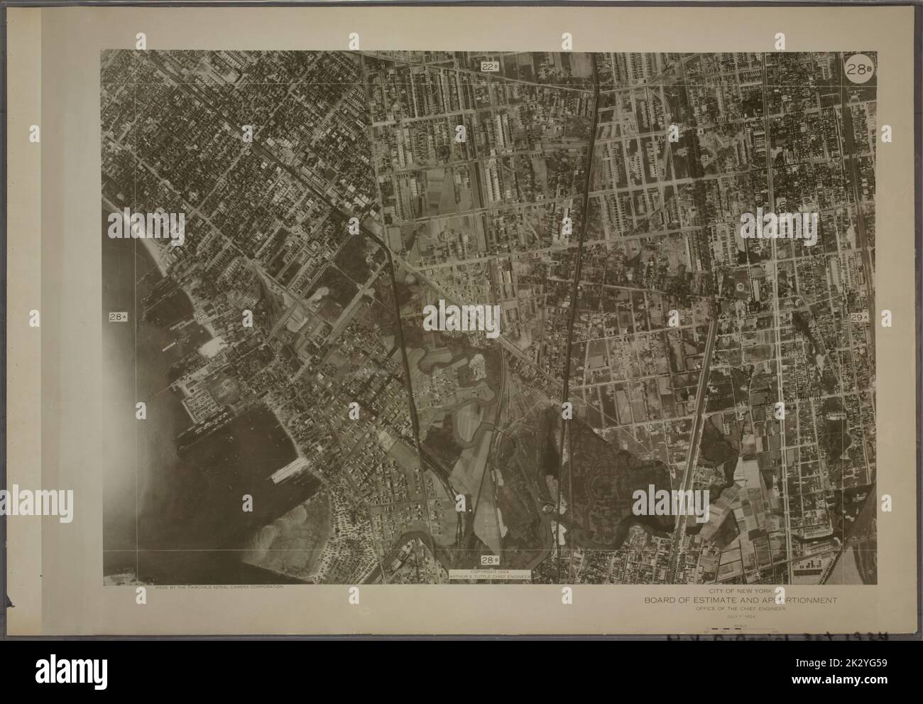 New York (N.Y.). Bureau of Engineering. Cartographic, Maps. 1924 ...