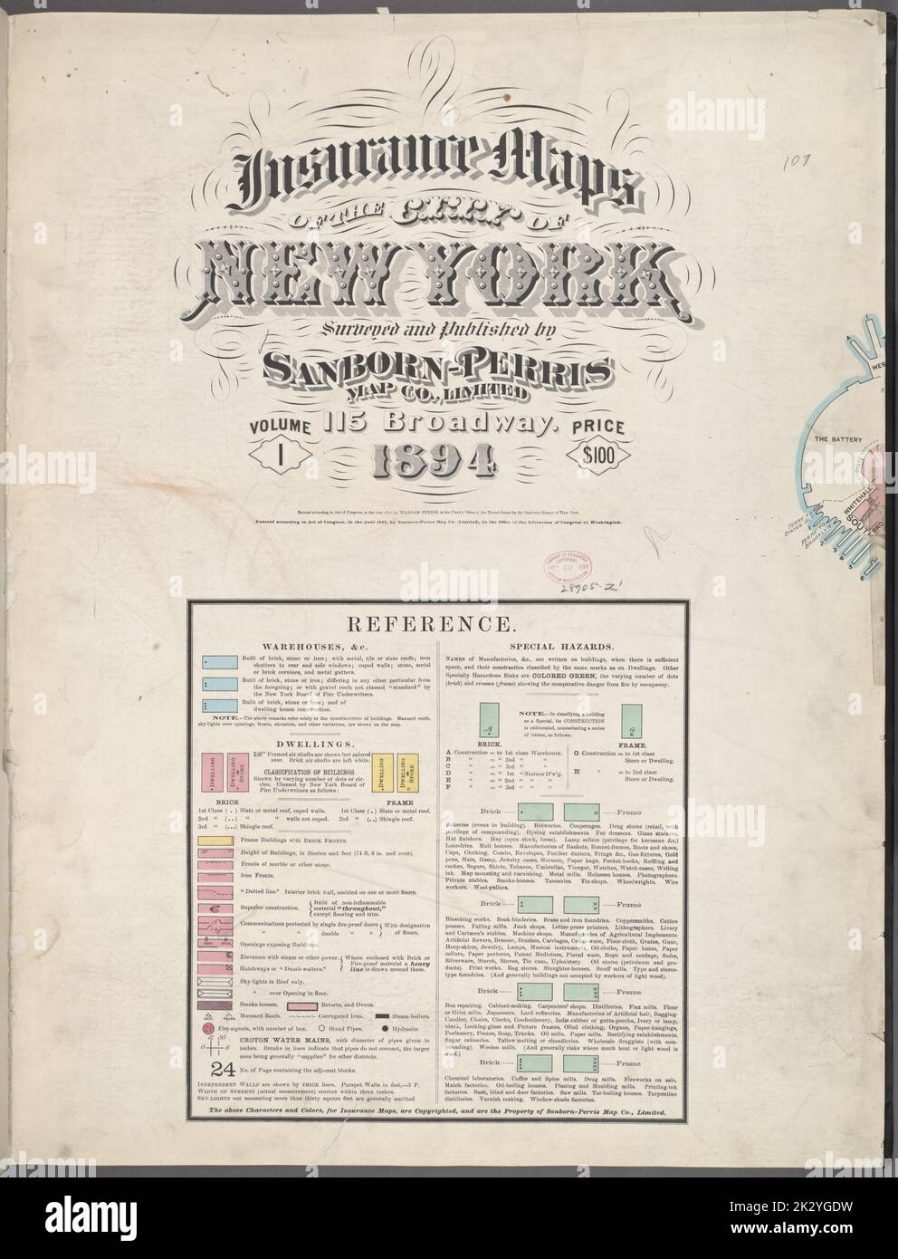 Cartographic, Maps. 1894. Lionel Pincus and Princess Firyal Map ...