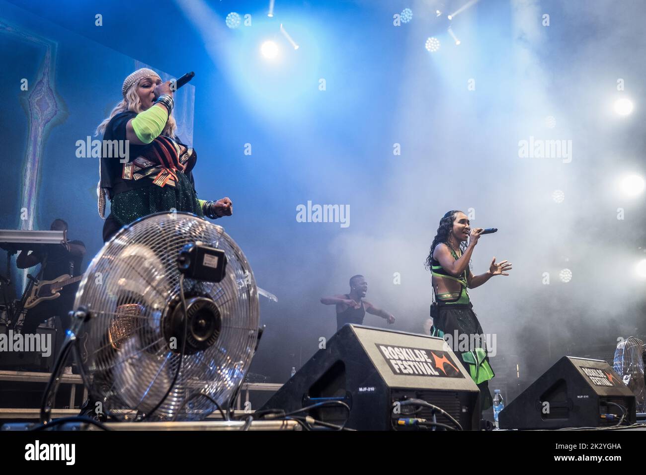 Roskilde, Denmark. 30th, June 2022. The American R&B group TLC performs ...
