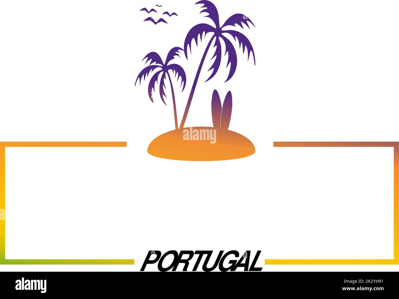 Vector illustration, lettering composition. Madeira island logo Stock ...