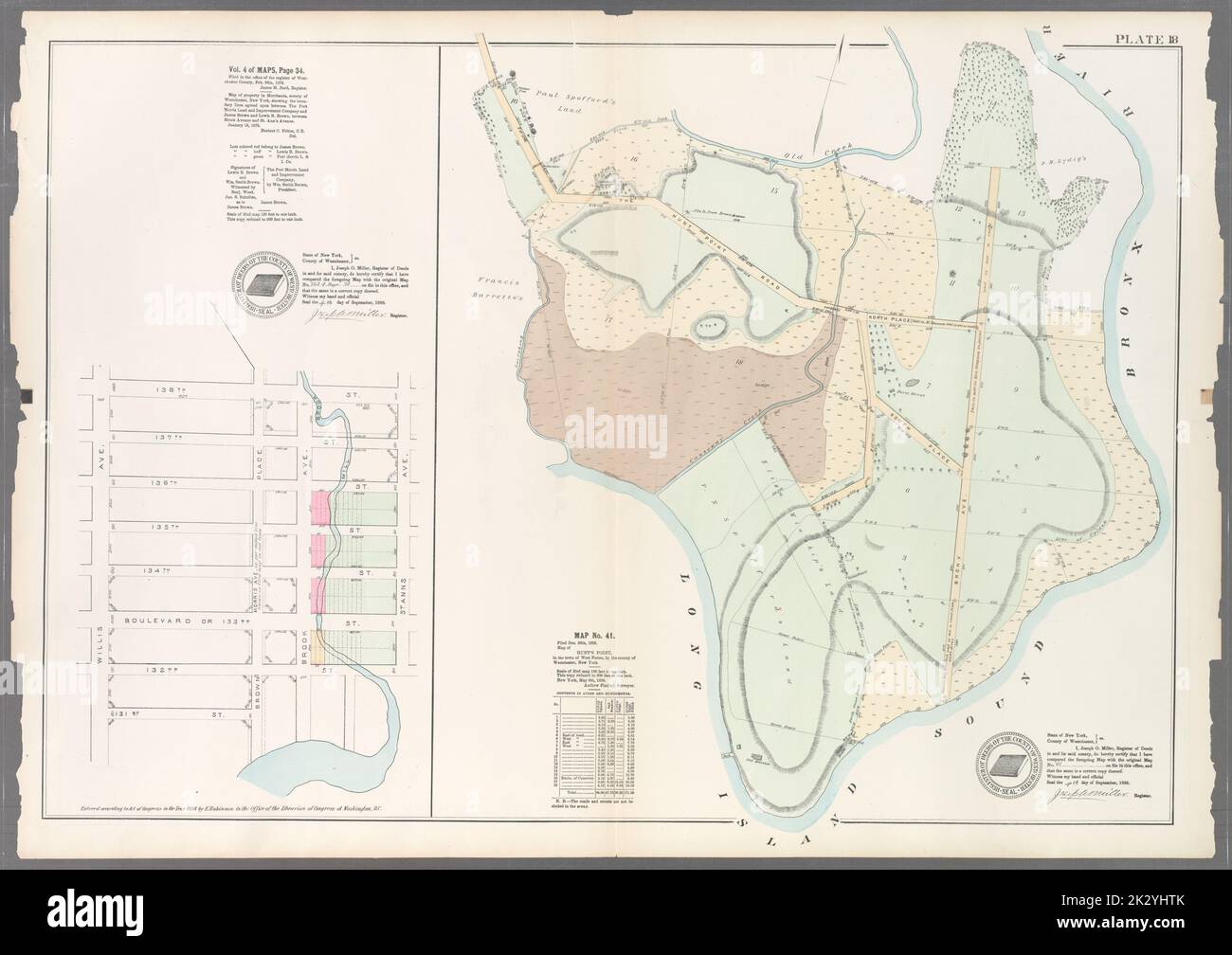 Hunt point road north place hi-res stock photography and images - Alamy