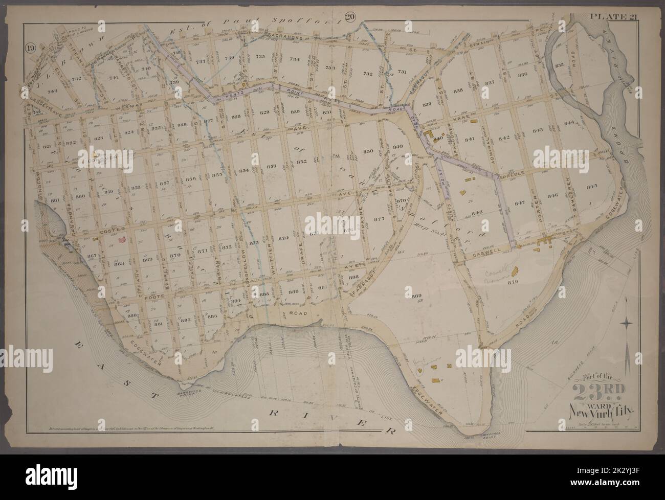 Cartographic, Maps. 1887. Lionel Pincus and Princess Firyal Map ...
