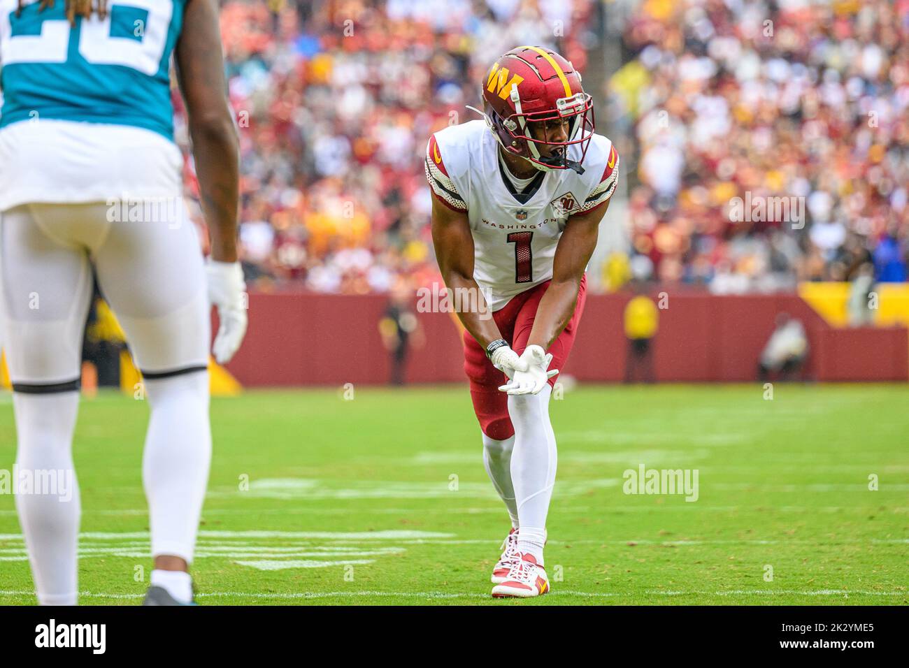 Jahan dotson commanders hi-res stock photography and images - Alamy