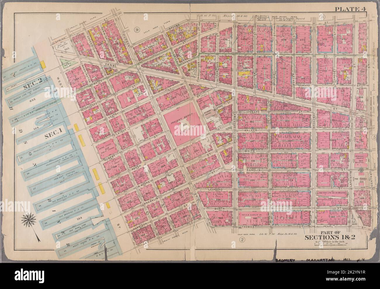 Cartographic, Maps. 1911. Lionel Pincus and Princess Firyal Map ...