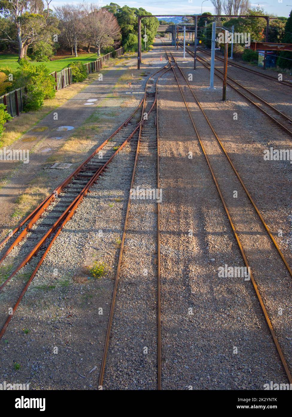 Train tracks train lines hi-res stock photography and images - Alamy