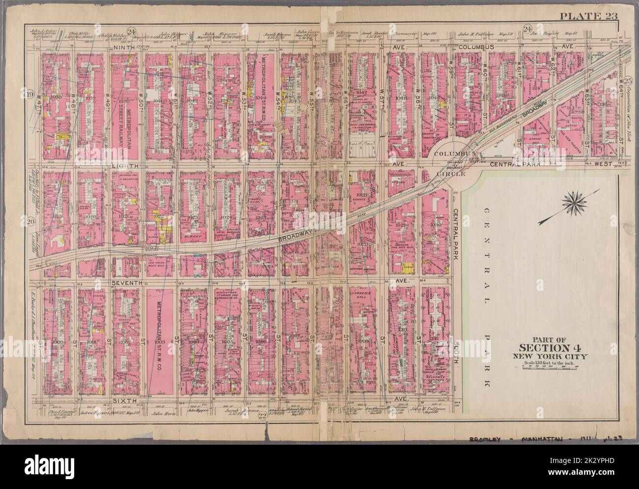 Cartographic, Maps. 1911. Lionel Pincus and Princess Firyal Map ...