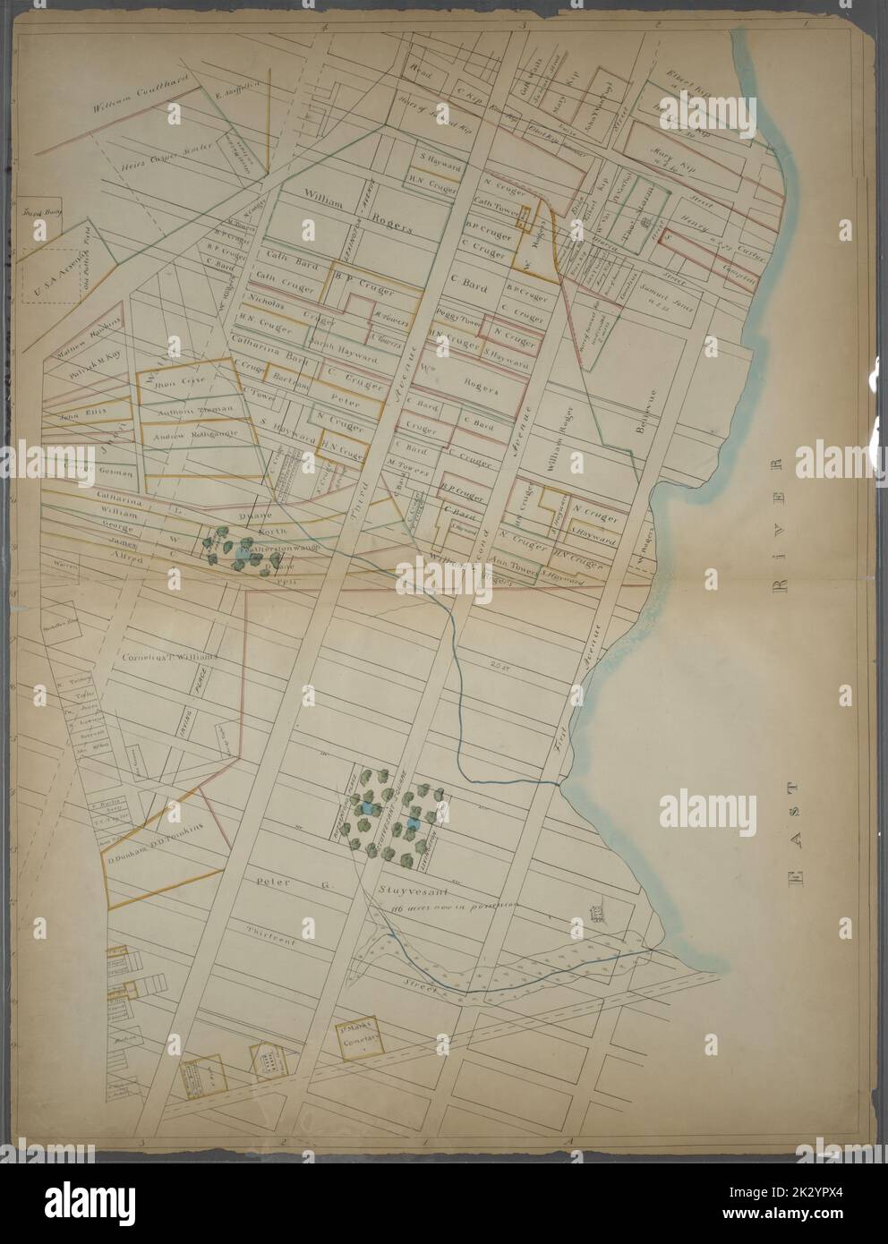Cartographic, Maps. 1868. Lionel Pincus and Princess Firyal Map ...