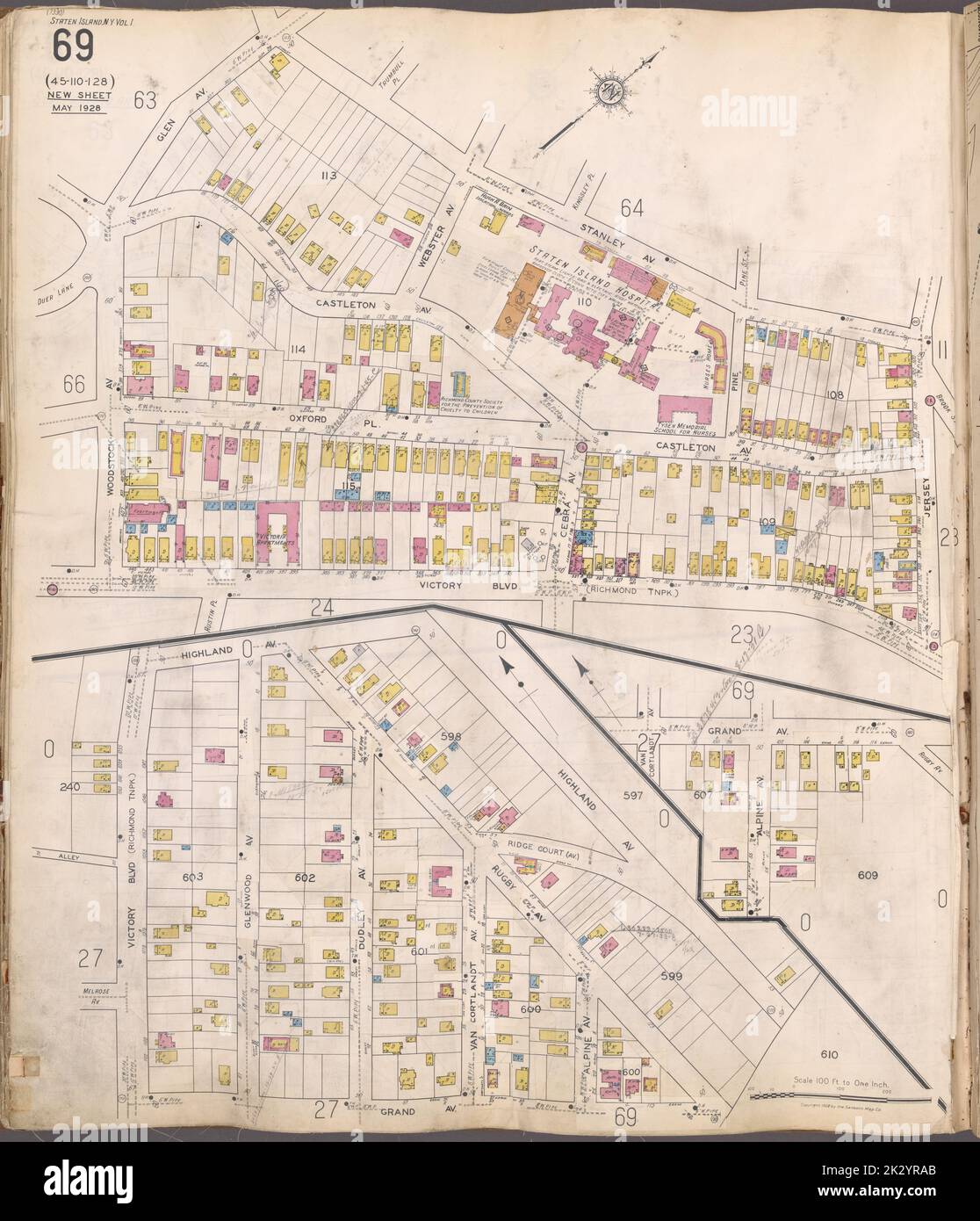 Cartographic, Maps. 1917. Lionel Pincus and Princess Firyal Map ...