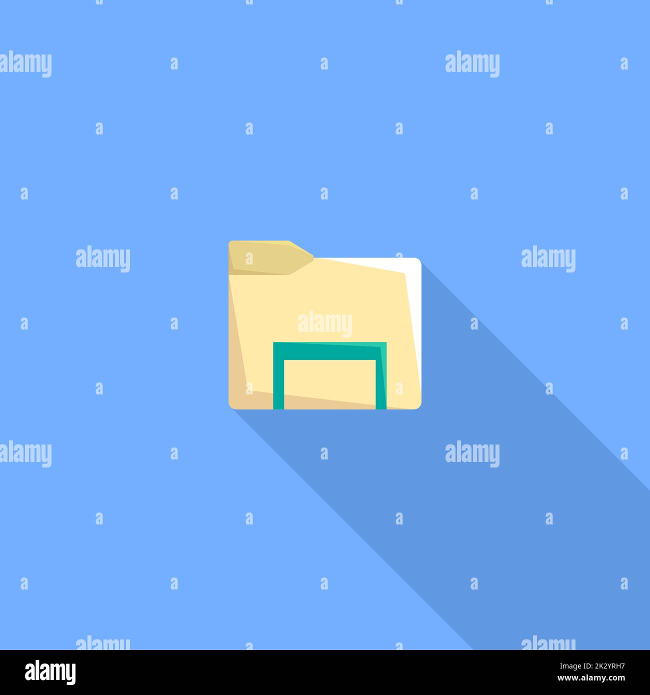 Windows folder icon Stock Vector Images - Alamy