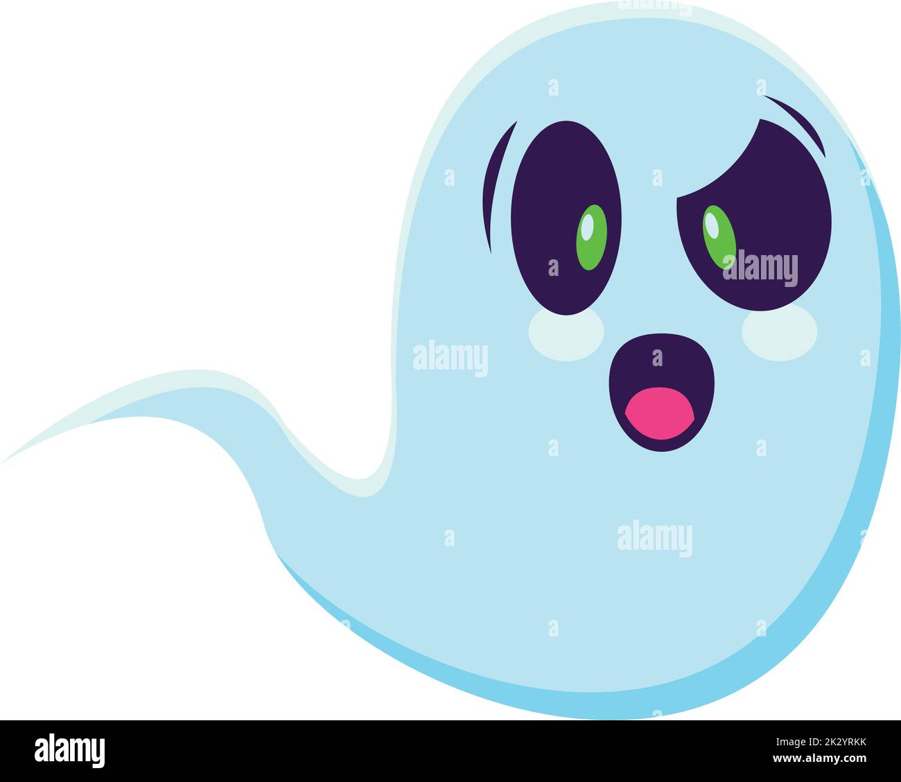 ghost comic character Stock Vector Image & Art - Alamy