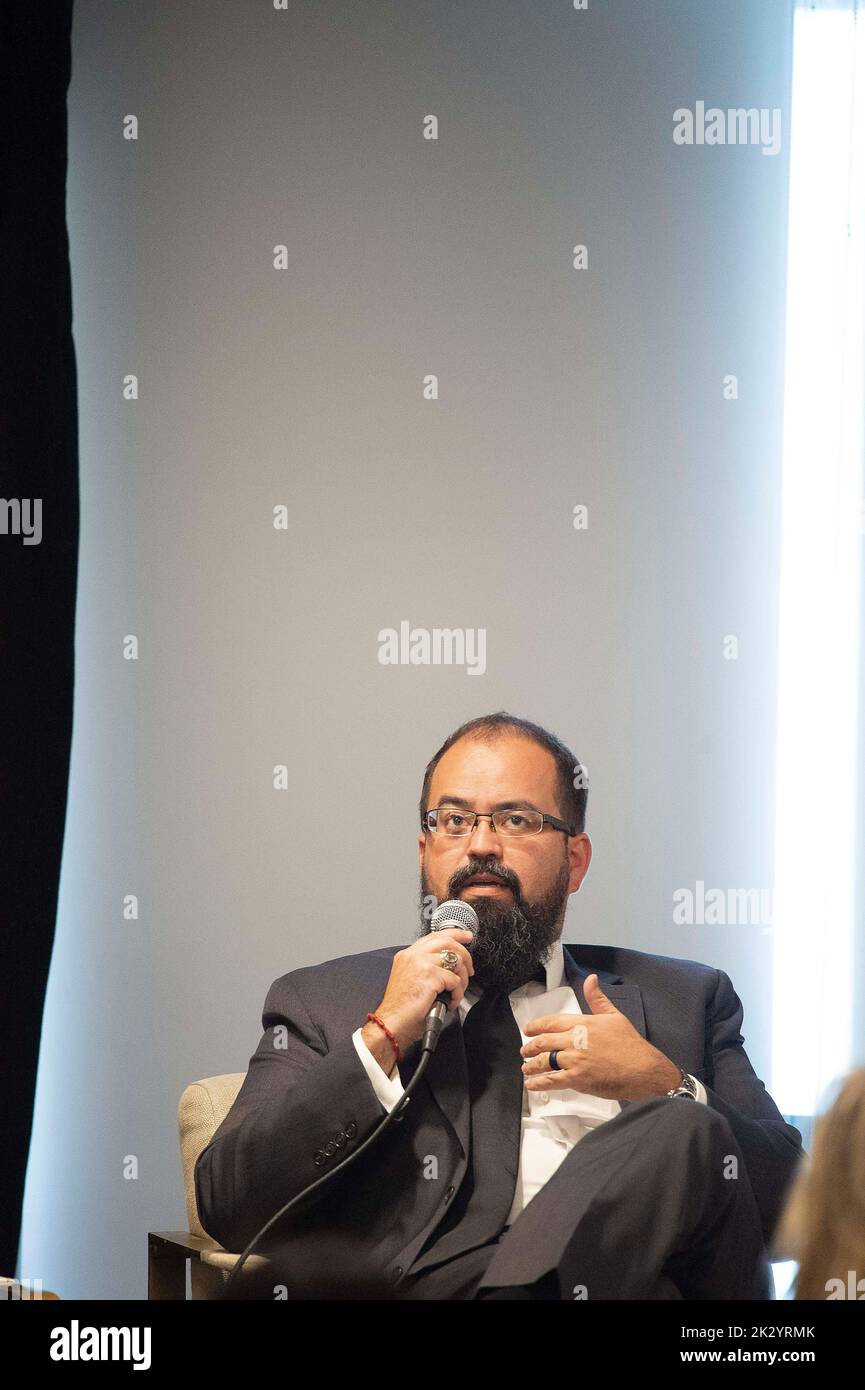 September 23, 2022: Joe Moody speaking at The Texas Tribune Festival ...