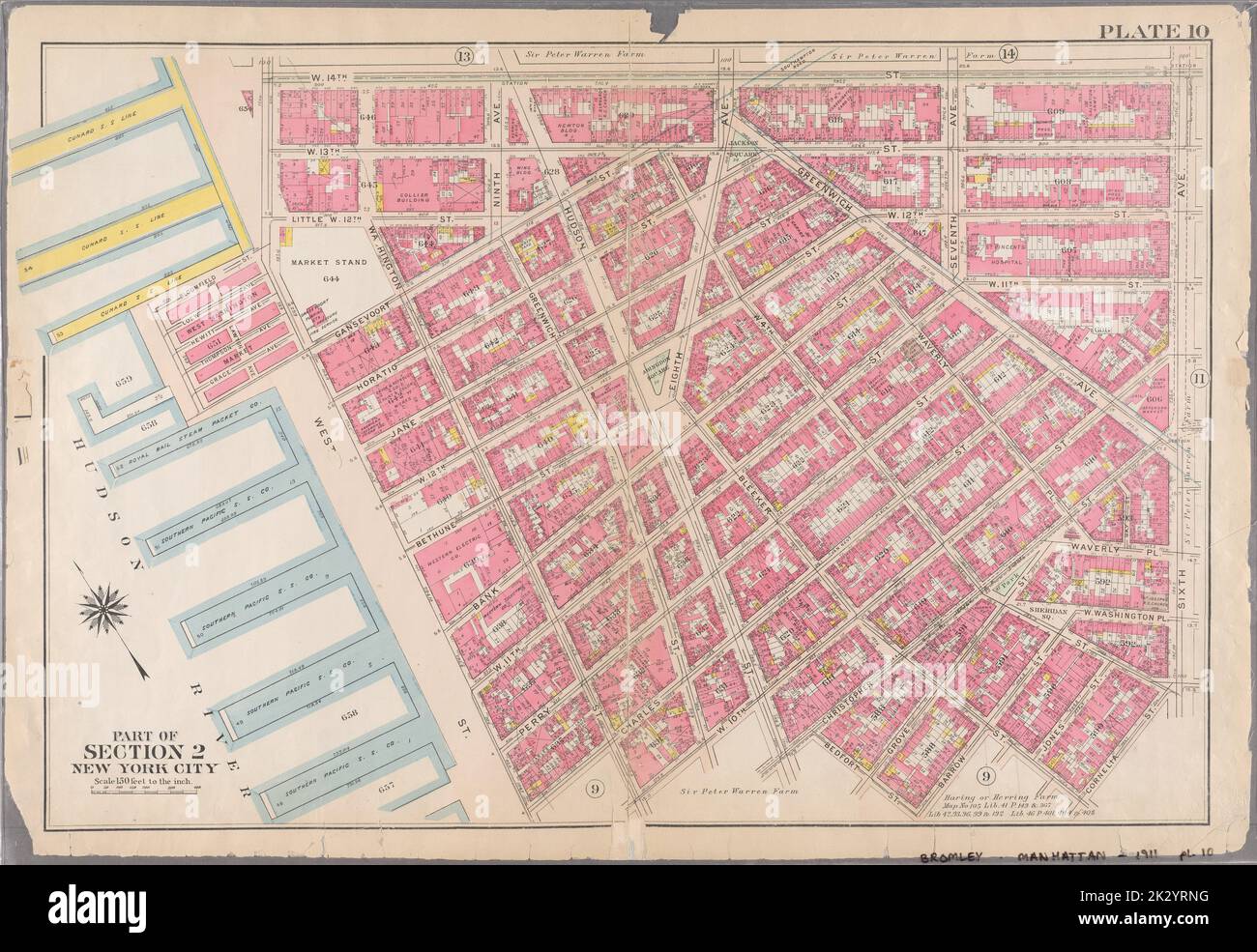 Cartographic, Maps. 1911. Lionel Pincus and Princess Firyal Map ...