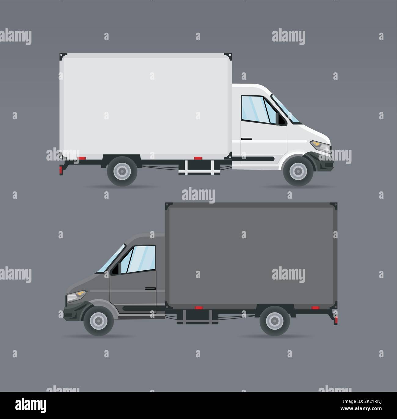 Two autos Stock Vector Images - Alamy