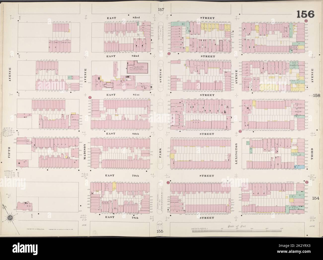 Cartographic, Maps. 1896. Lionel Pincus and Princess Firyal Map ...