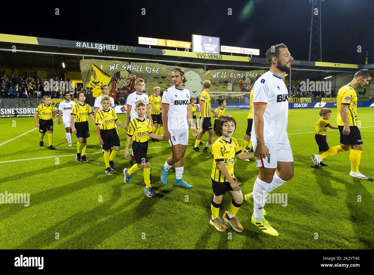 Netherlands. 23rd Sep, 2022. VENLO, 23-09-2022. Stadion de Koel ...