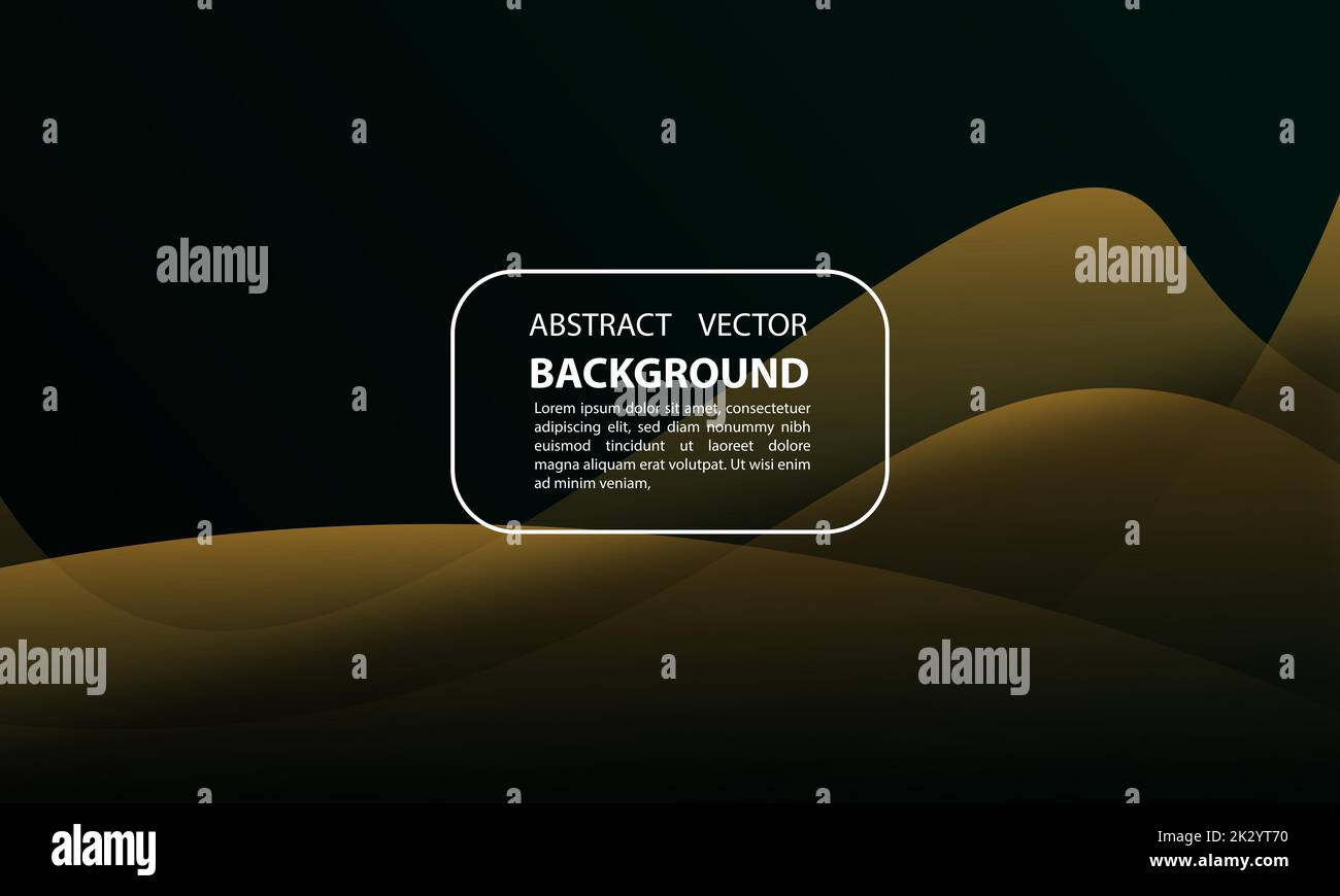 Black background with abstract yellow shadows Stock Vector Image & Art ...