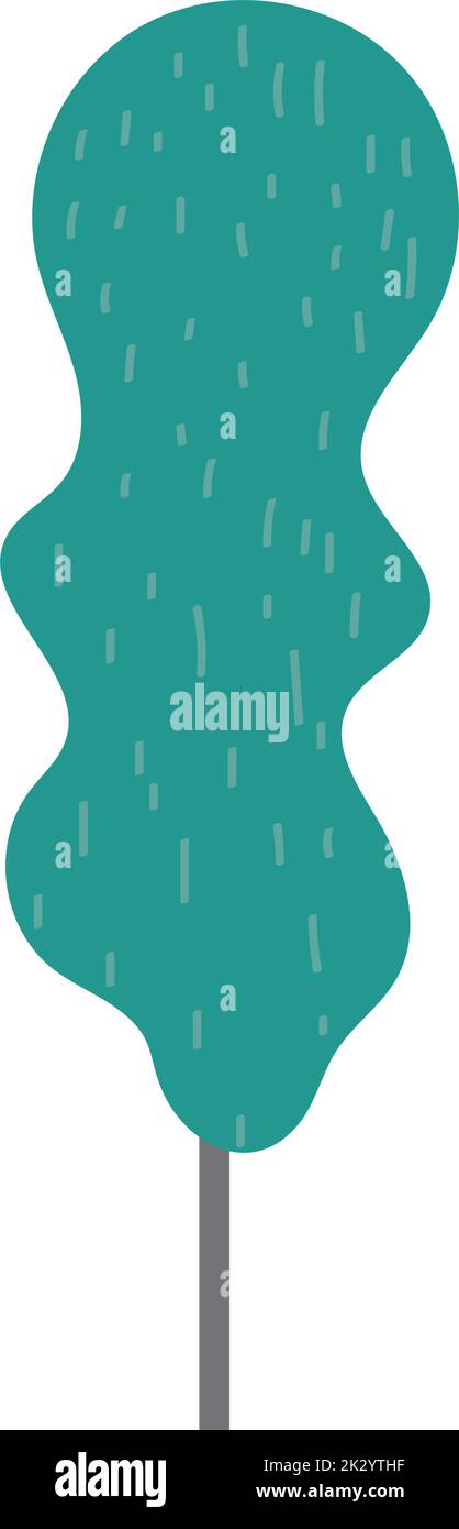 tree korean illustration style Stock Vector Image & Art - Alamy