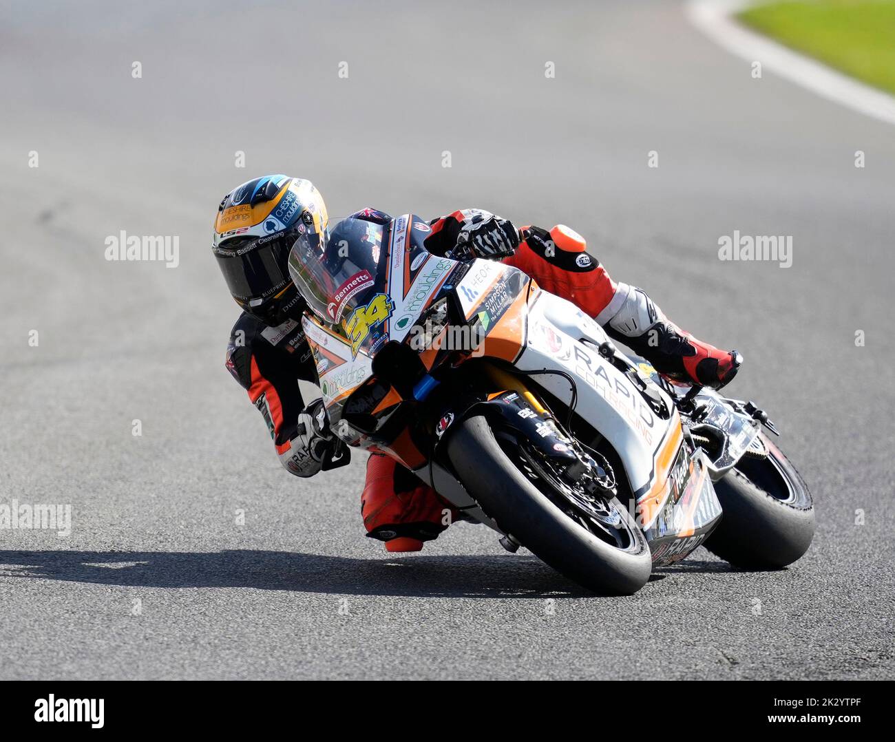 Chester, UK. 23 Sep 2022 Liam Delves (Rapid CDH Racing Kawasaki) Seen ...