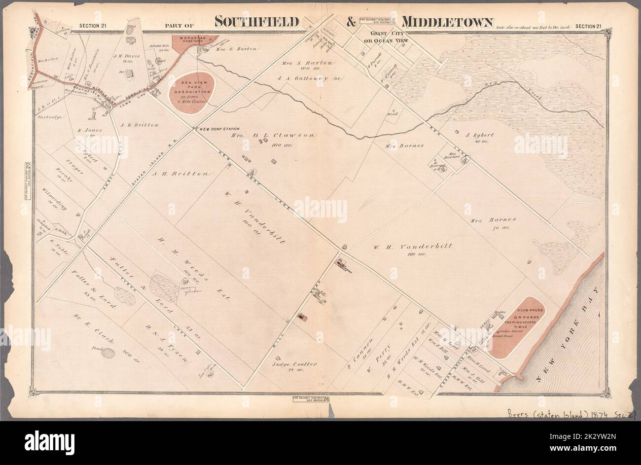 Cartographic, Maps. 1874. Lionel Pincus and Princess Firyal Map ...
