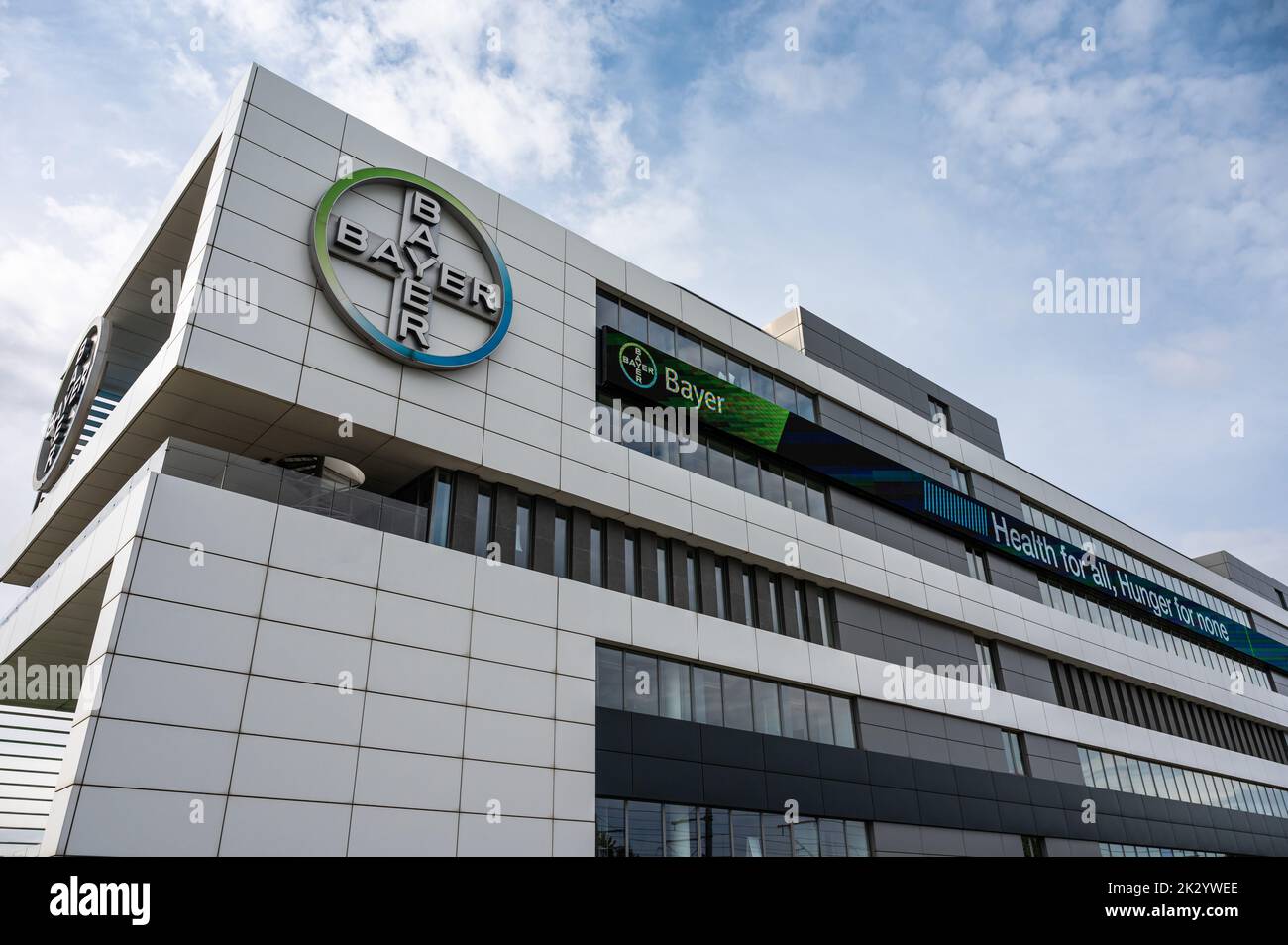 Diegem, Flemish Brabant Region, Belgium, 09 18 2022 - Facade of the ...