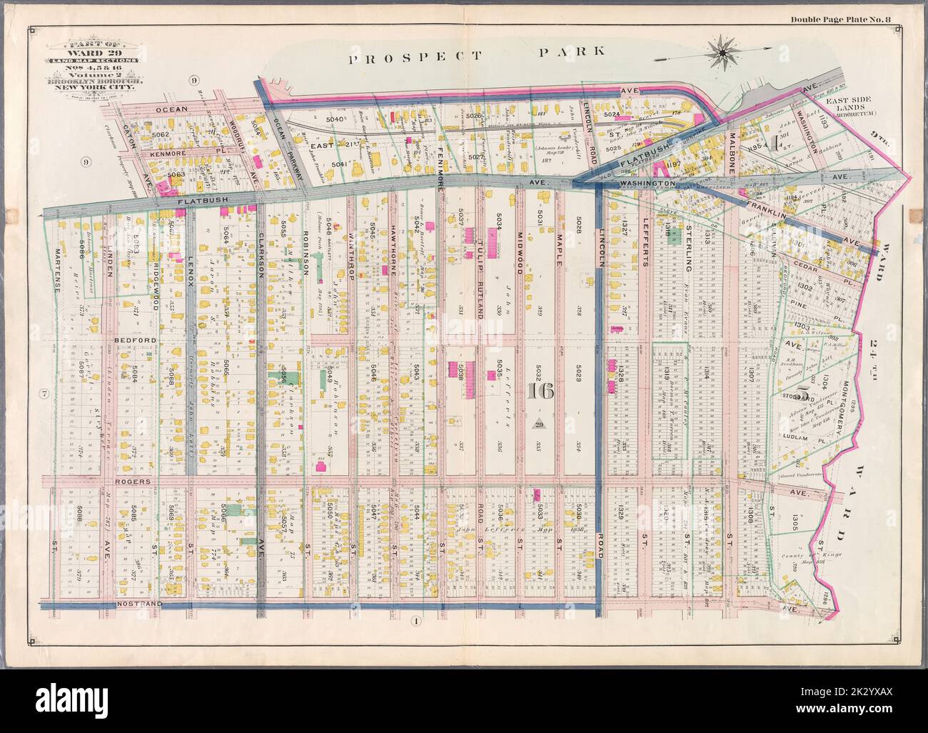 Map of flatbush hi-res stock photography and images - Alamy
