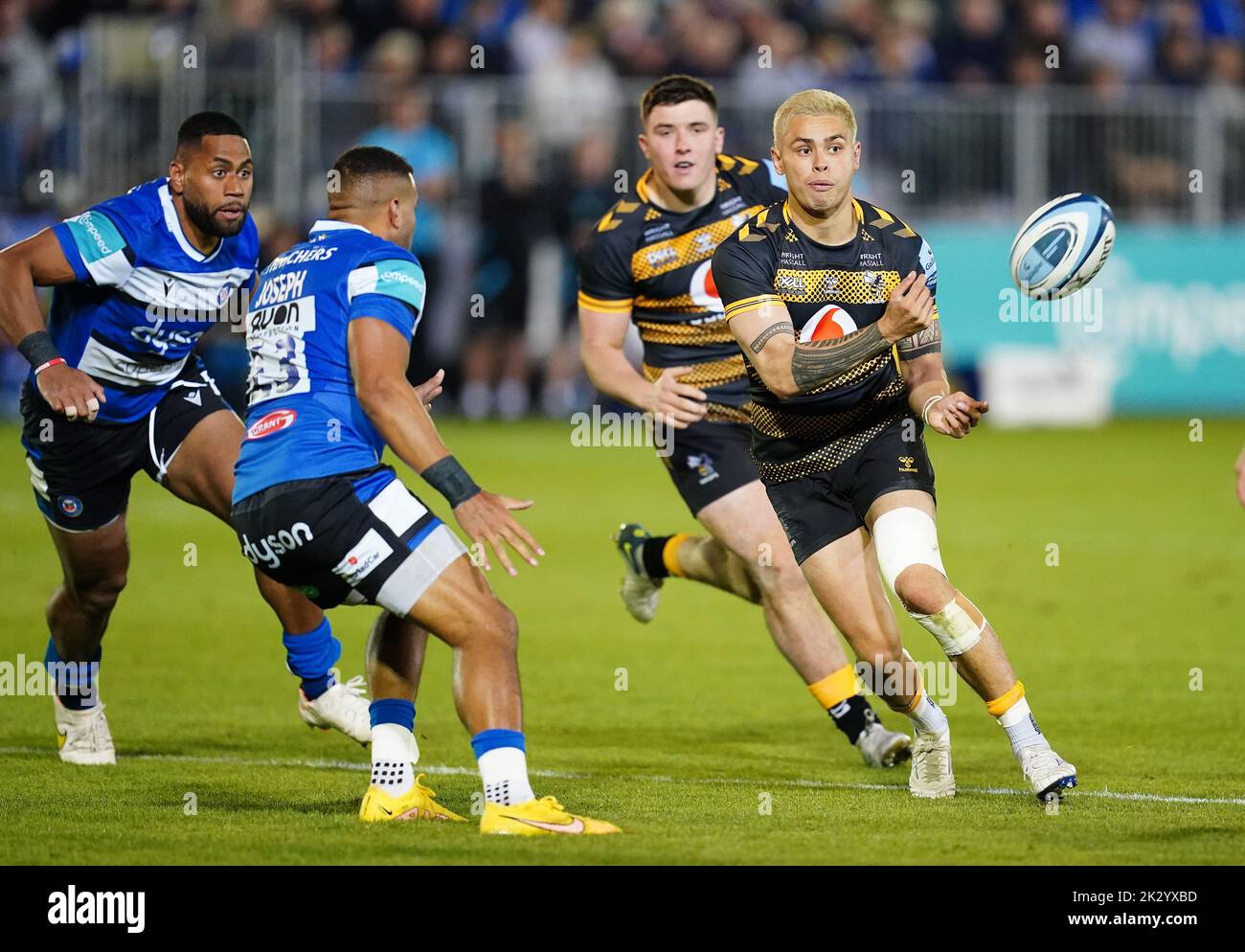 Wasps Jacob Umaga during the Gallagher Premiership match at The ...